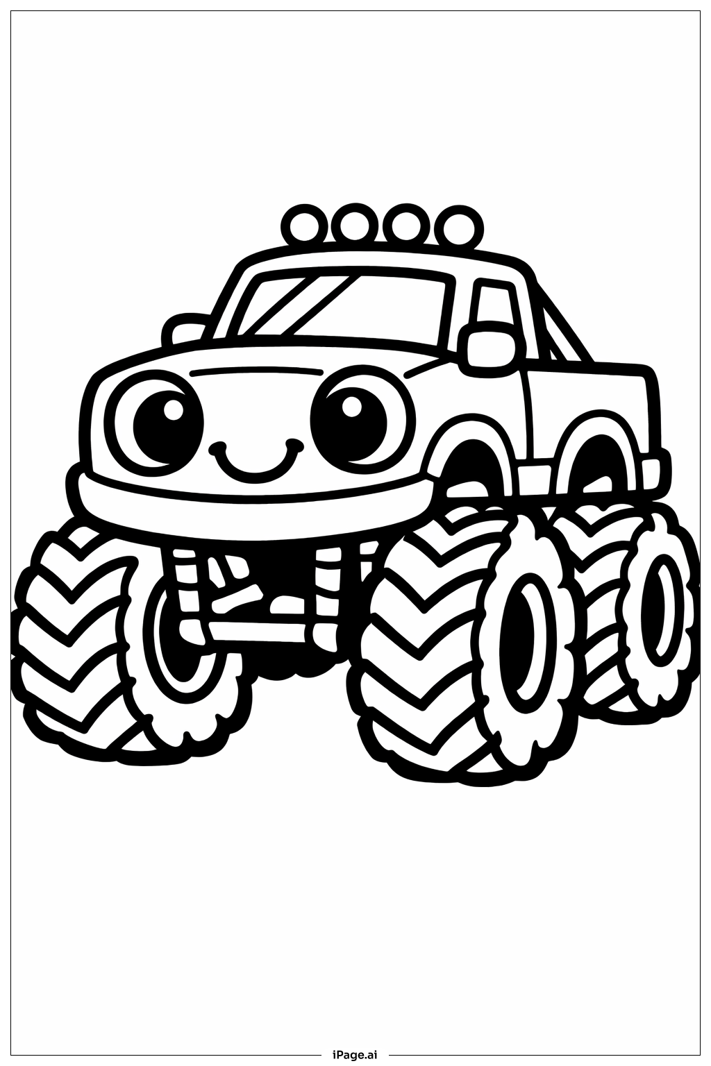 24 Monster Truck Ausmalbilder (Kostenlose PDF & PNG Downloads)