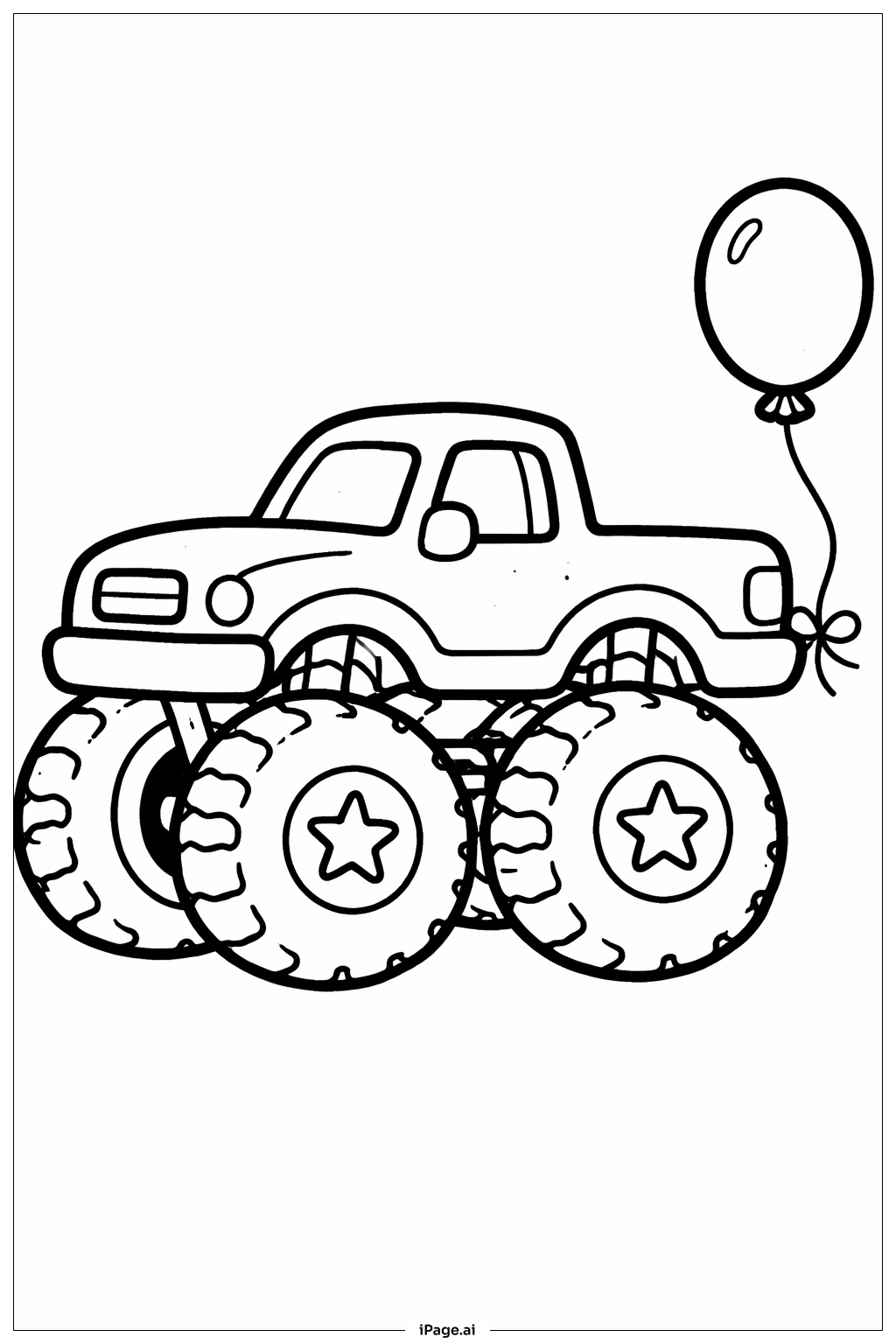 24 Monster Truck Ausmalbilder (Kostenlose PDF & PNG Downloads)